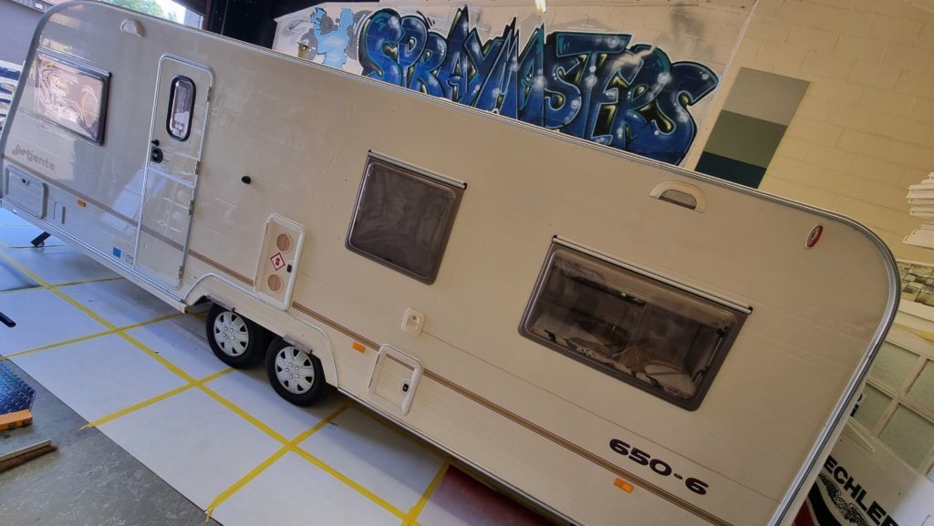 Caravan Refurbishment By Spraymasters UK, Top Notch Spraymasters UK
