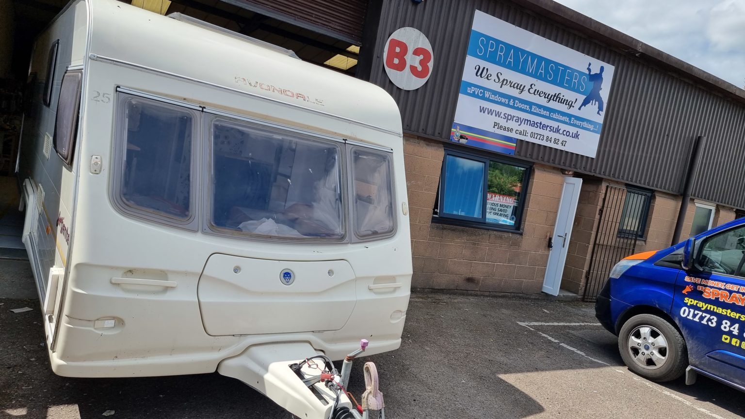 Caravan Refurbishment By Spraymasters UK, Top Notch Spraymasters UK