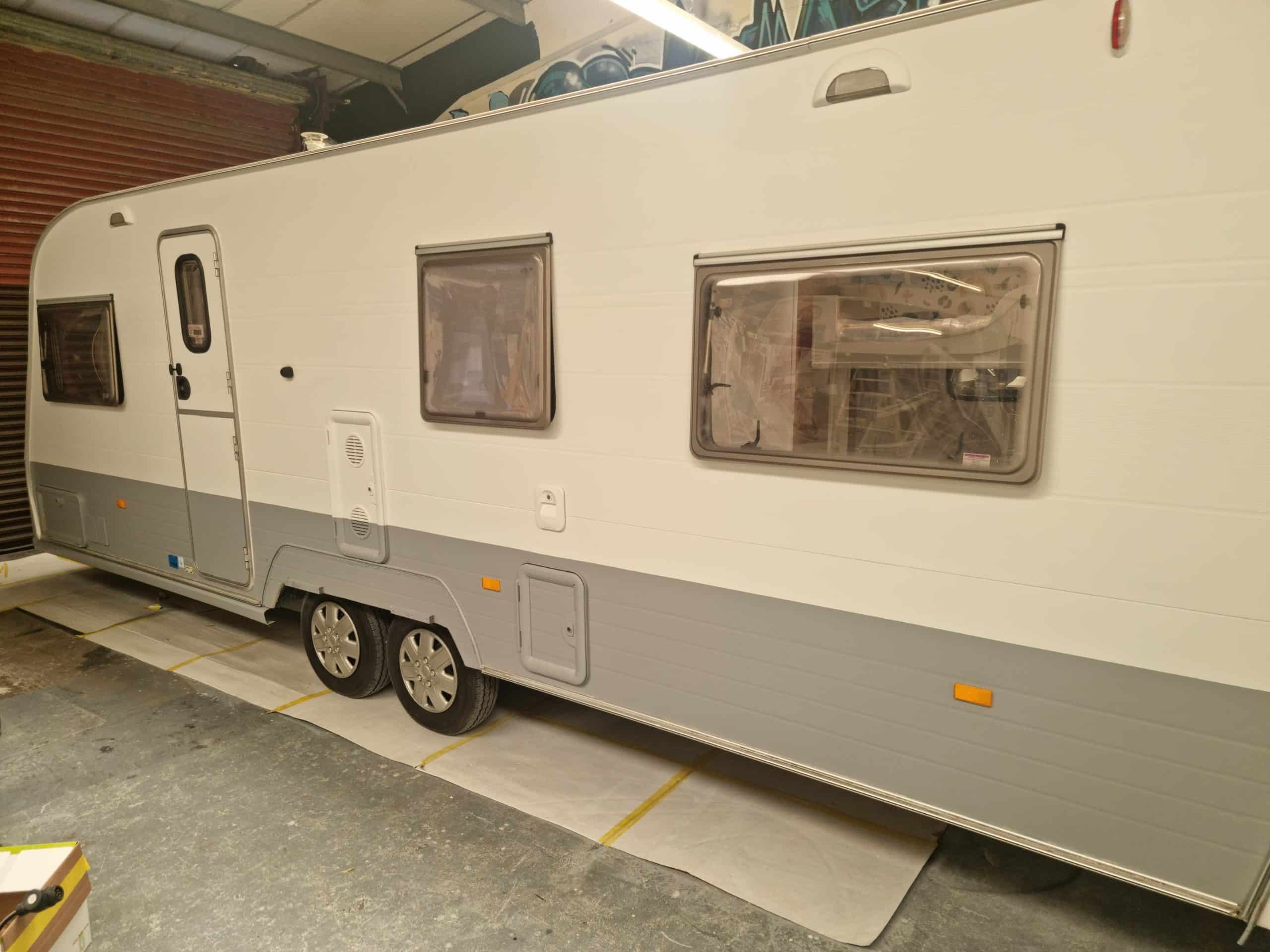 Caravan Refurbishment By Spraymasters UK, Top Notch Spraymasters UK